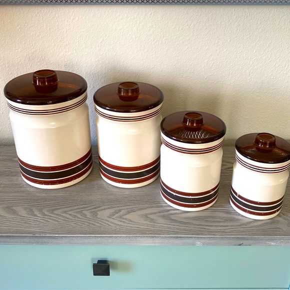 Kitchen | Vintage Kromex Canisters Set | Poshmark